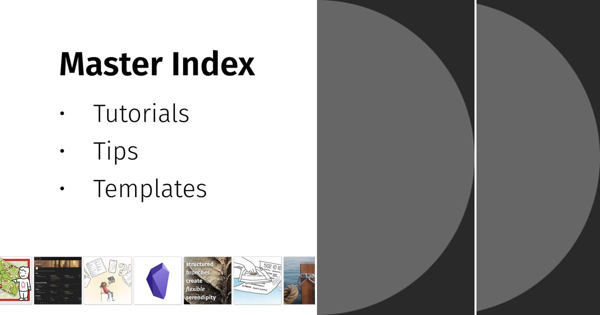 List: Obsidian | Curated by Michael Kubler | Medium