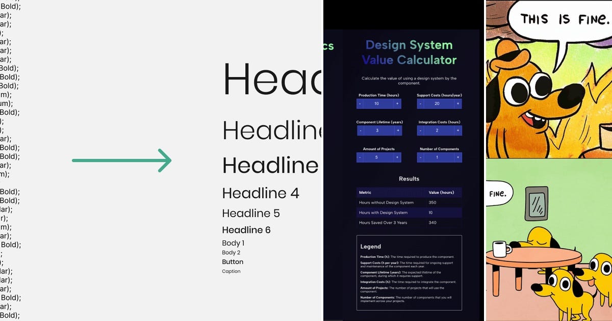 List: Design system | Curated by Marta Conde | Medium