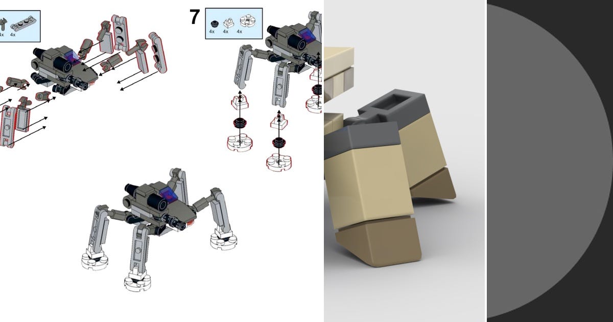 List: Francisco Duarte Lego Battletech Quad Mechs | Curated by Brandon ...