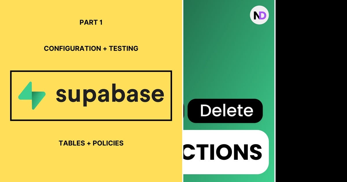 List: Supabase | Curated by Mathieu vanAs | Medium