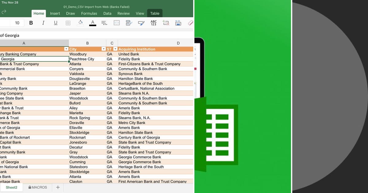 List: Excel | Curated by W Barghout | Medium List: Excel | Curated by W Barghout | Medium
