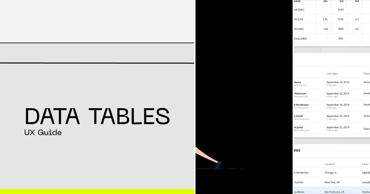 List: Data UX | Curated by Krzysztof Nikiforuk | Medium