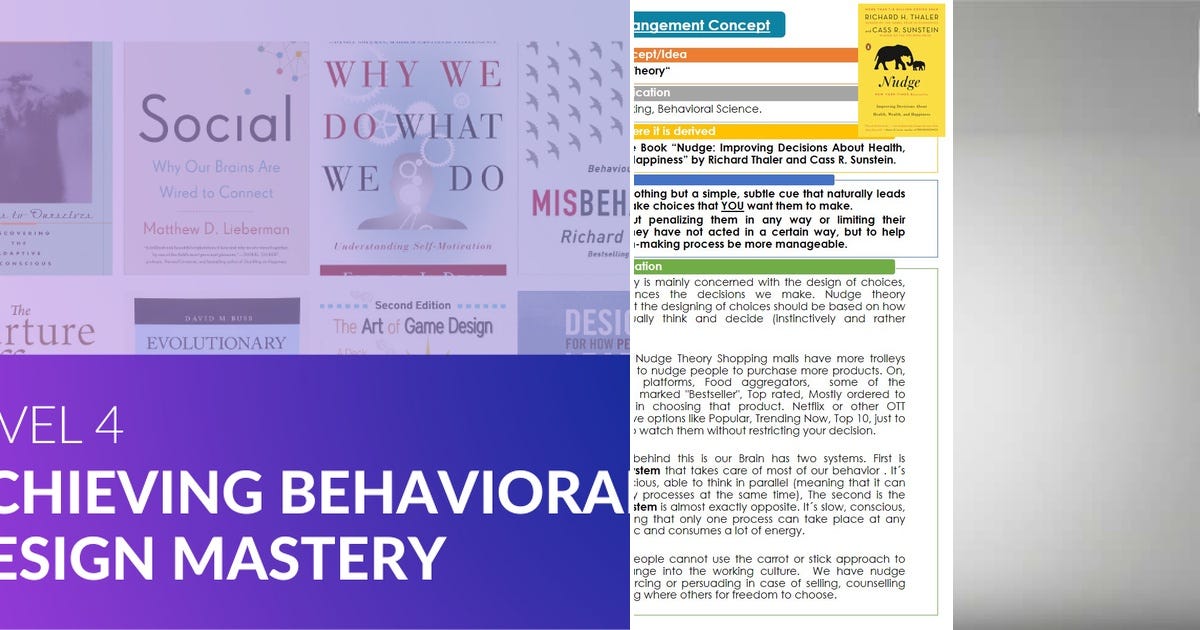 List: Behavioral Design | Curated by Connective Thinking | Medium