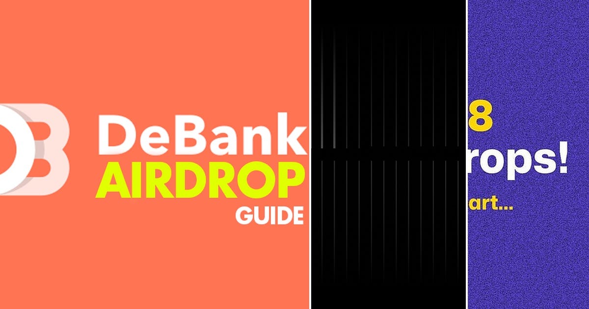 List: Airdrop Projects Must Do | Curated by William Merritt Noel II ...