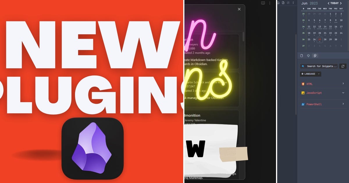 List: Obsidian | Curated by Andreas Kaiser | Medium