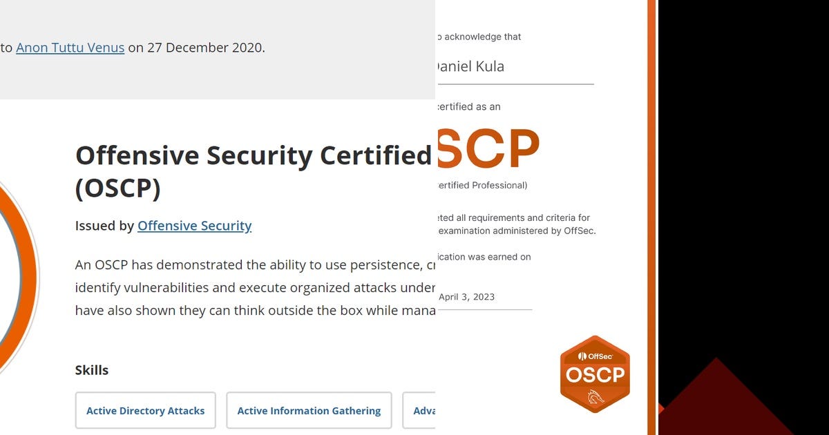 List: OSCP | Curated by Borra Madhan Mohan Reddy | Medium