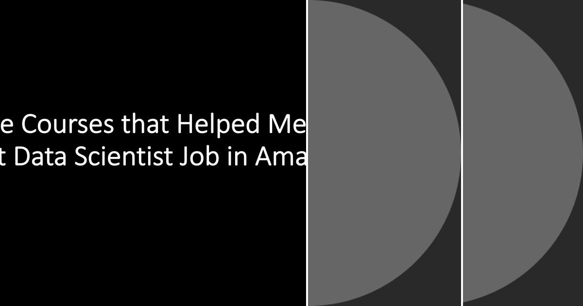 List: Courses | Curated by ulrich | Medium