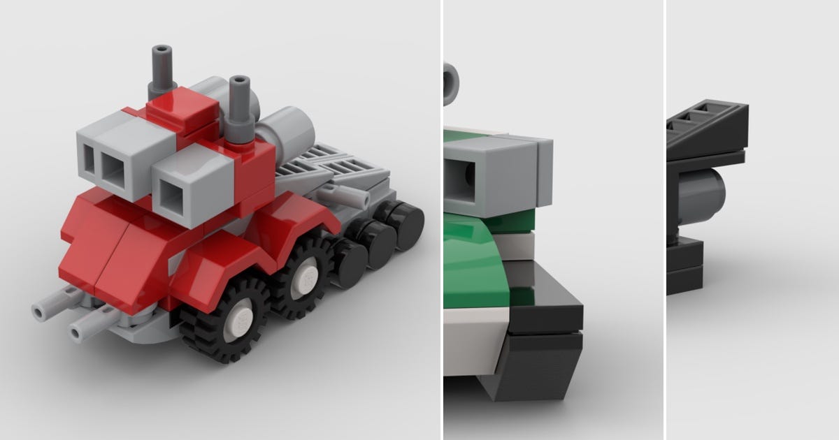 List: Francisco Duarte Lego Battletech tanks | Curated by Brandon Liu ...
