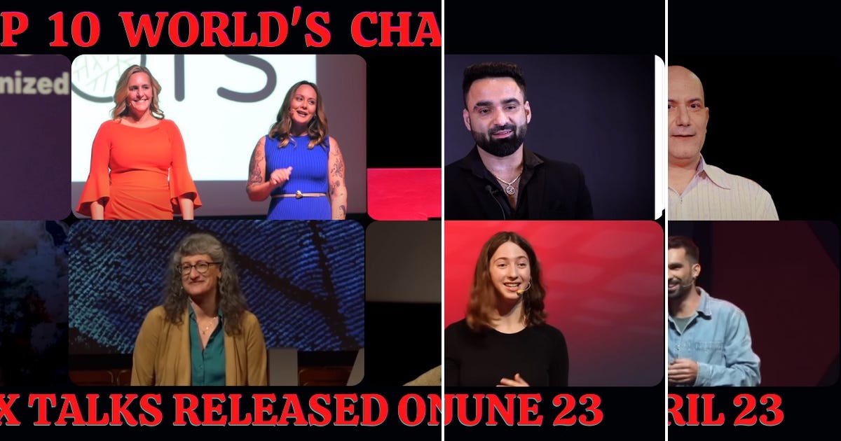 List: Top 10 TEDx Chart for Most Watched TEDx talks on YouTube | Curated by Bilyana Georgieva ...