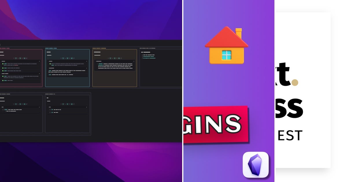 List: Obsidian plugins | Curated by Tristan Rentz | Medium