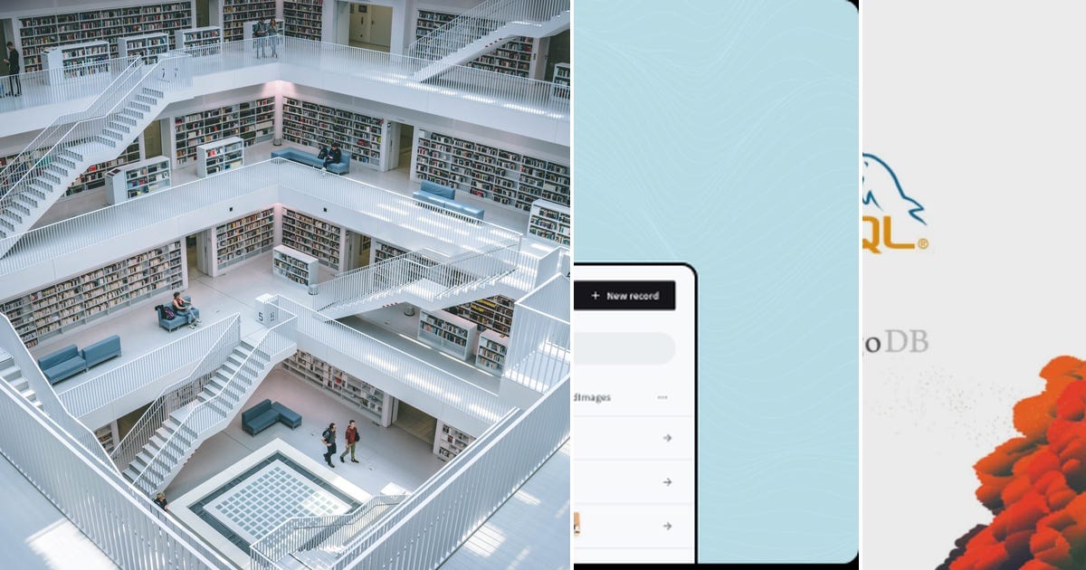 List: Databases | Curated by Alina Bazavan | Backend Developer (Python, Django) | Medium