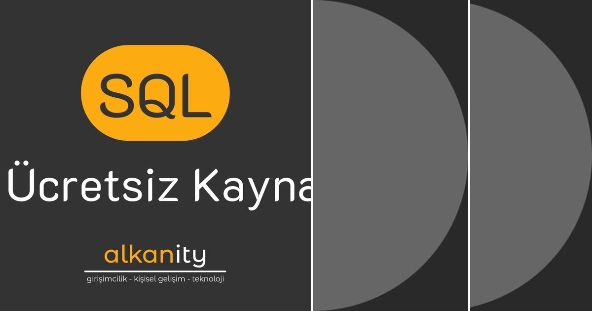 List: SQL | Curated by Dılşad Kut | Medium