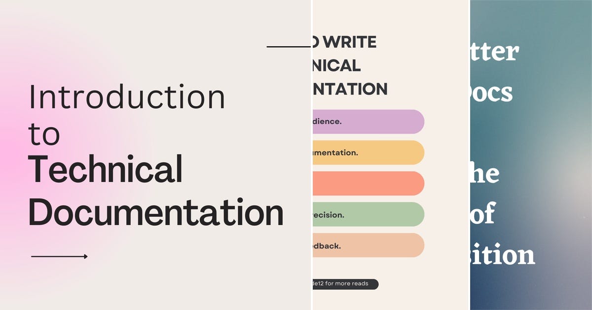 List: Technical Documentation 101 | Curated by Rashi Dhande | Medium