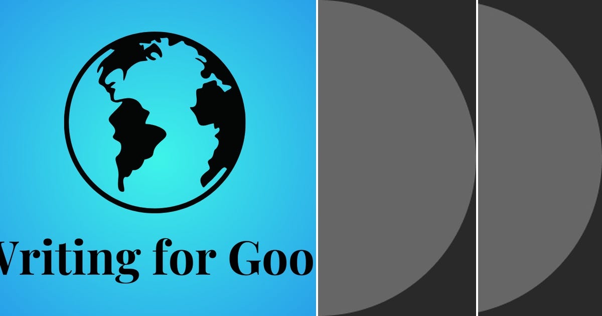 List: Writing For Good | Curated by M. Cole Grady | Medium