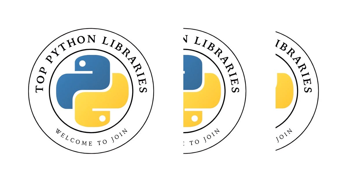 List: Top Python Libraries Editors Pick | Curated by Meng Li | Medium