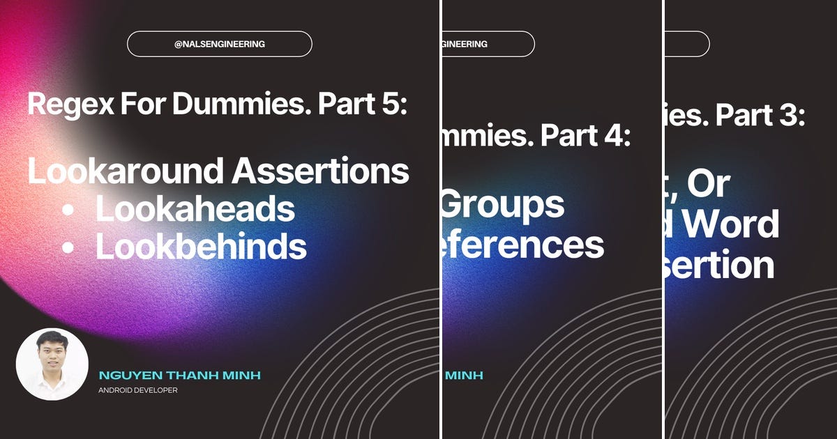List: Regular Expression For Dummies | Curated by NALSengineering | Medium
