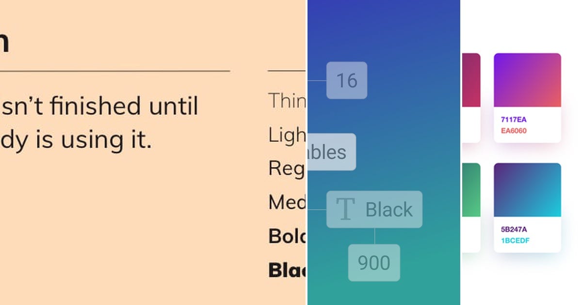 List: Color and Typography | Curated by Keith Marone | Medium