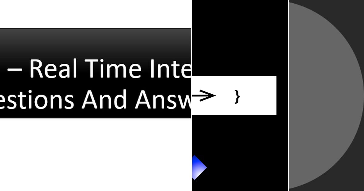 List: Java 8 interview | Curated by Parimal Gawali | Medium
