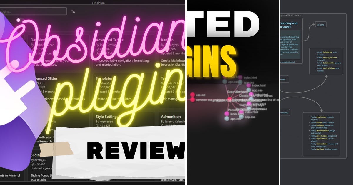 List: Obsidian | Curated by Sam Griffith | Medium