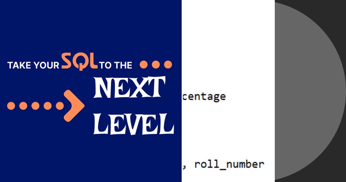 List: SQL | Curated by ChoiSeongRyeong | Medium