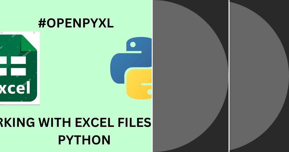List: Excel in Python | Curated by Abhinav Prakash | Medium