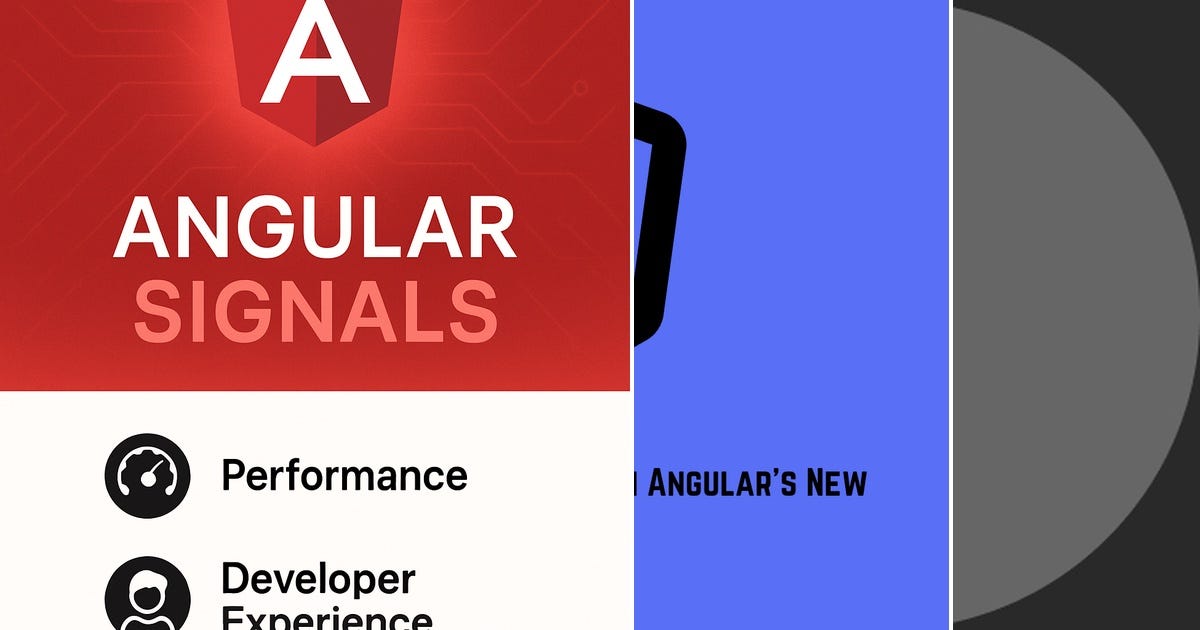 List: New angular features | Curated by Easy Peasy Frontend | Medium