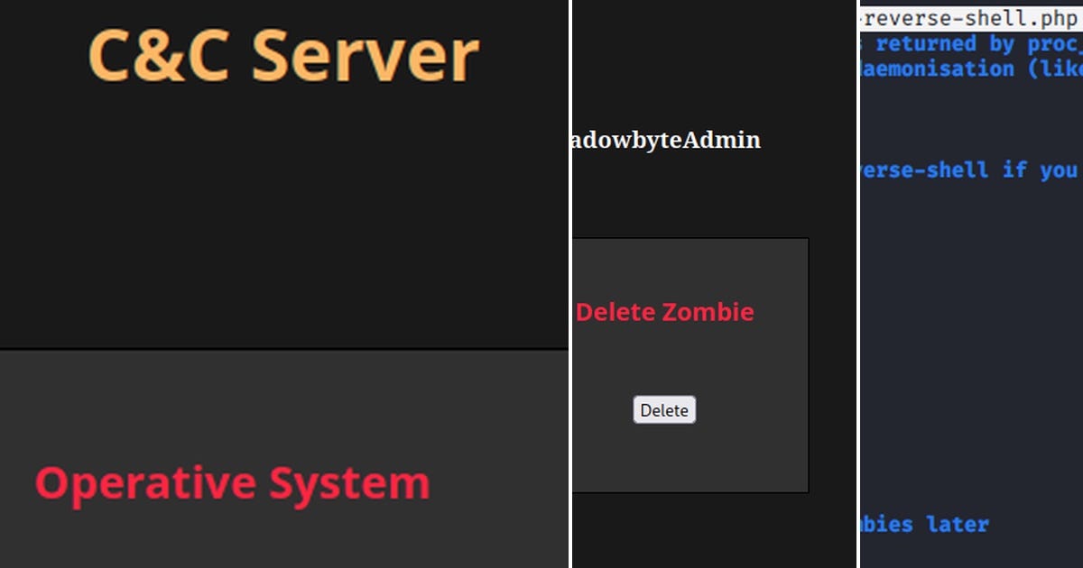 List Botnet Infrastructure Development Curated By S12 H4ck Medium