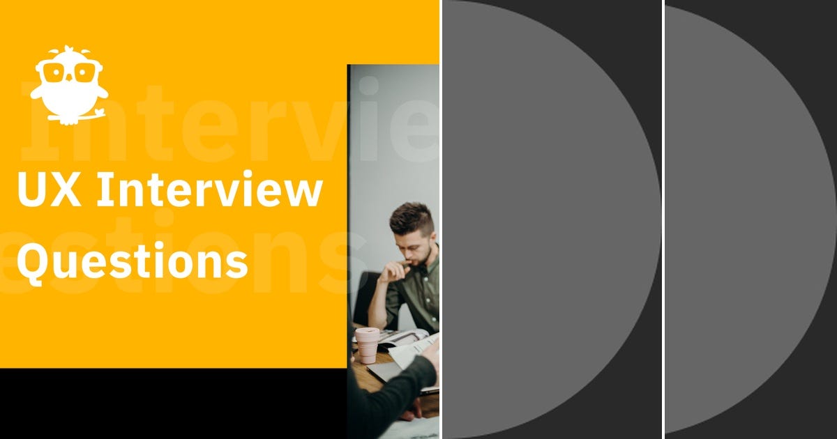List: UX Interview Questions | Curated by Sifiso Mbele | Medium