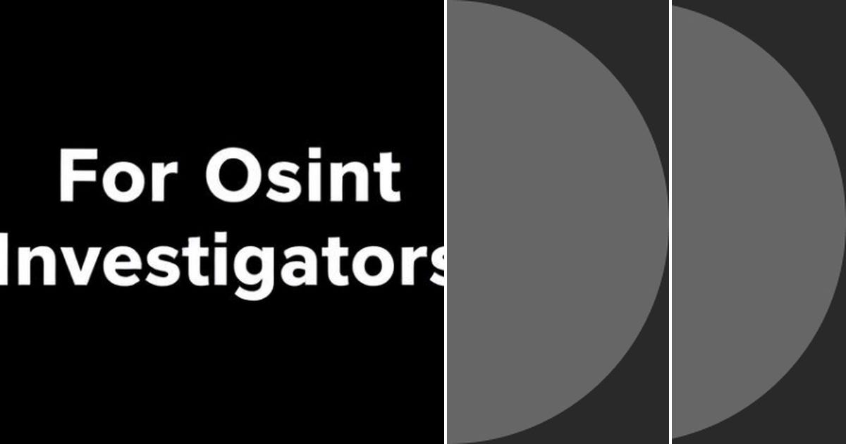 List: Osint | Curated by Demo Test | Medium