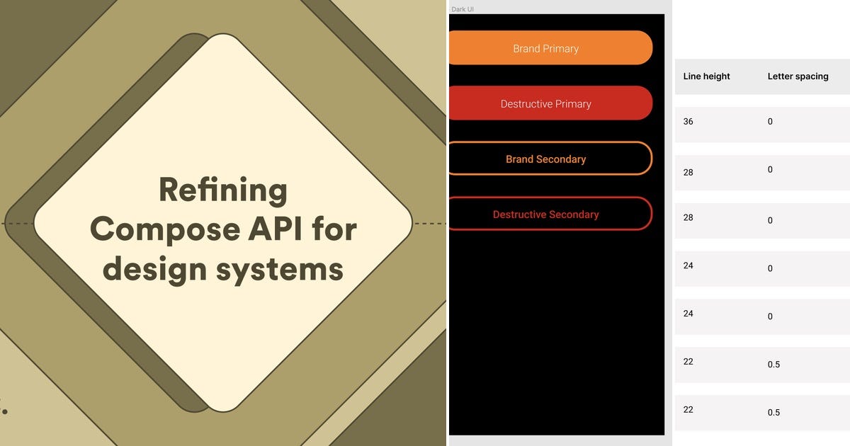 List: Design systems in Jetpack Compose | Curated by Nick Rout | Medium