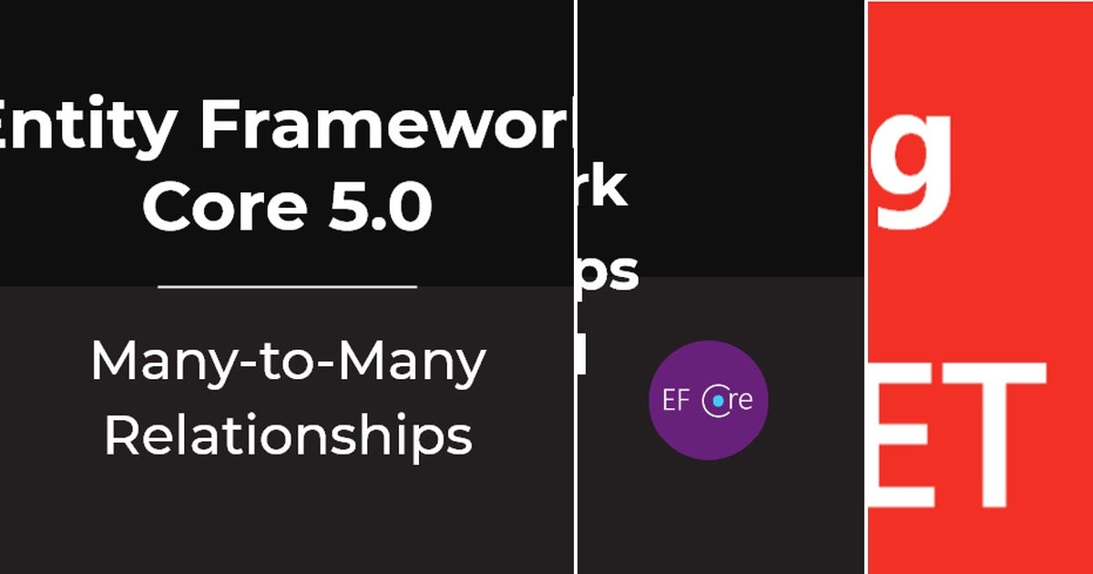 List: Entity Framework | Curated by Ioannis Angelis | Medium