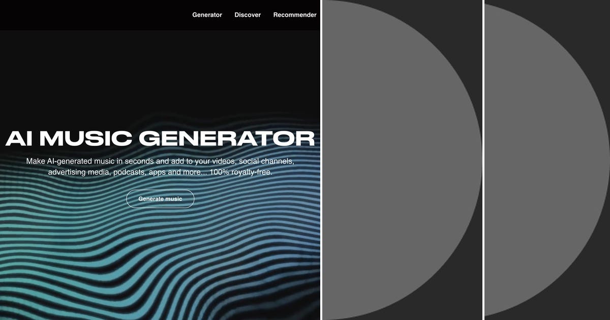 List: GenAI Music | Curated by Becks | Medium