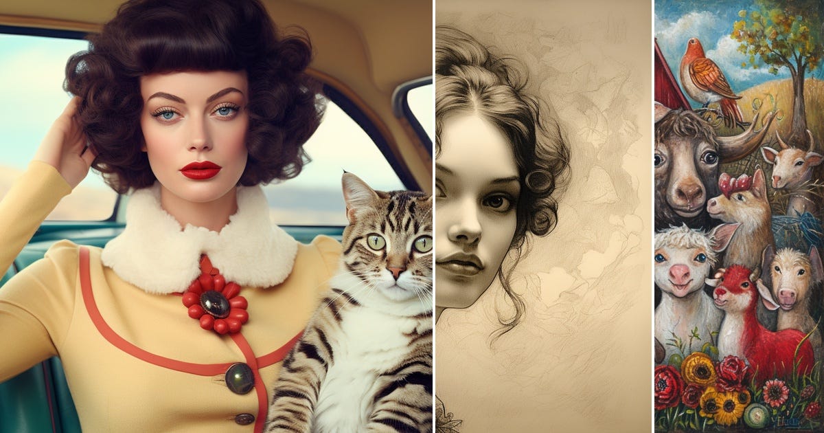 List: Midjourney art styles | Curated by Roland Nagy | Medium