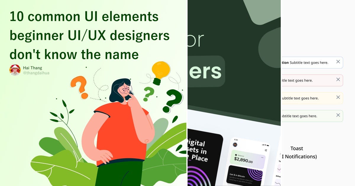 List: UI Design | Curated by Claire Leung | Medium