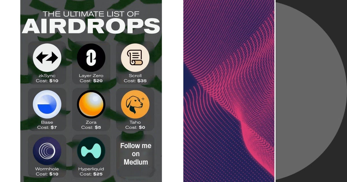 List: Airdrop | Curated by MAYUR RATHOD | Medium