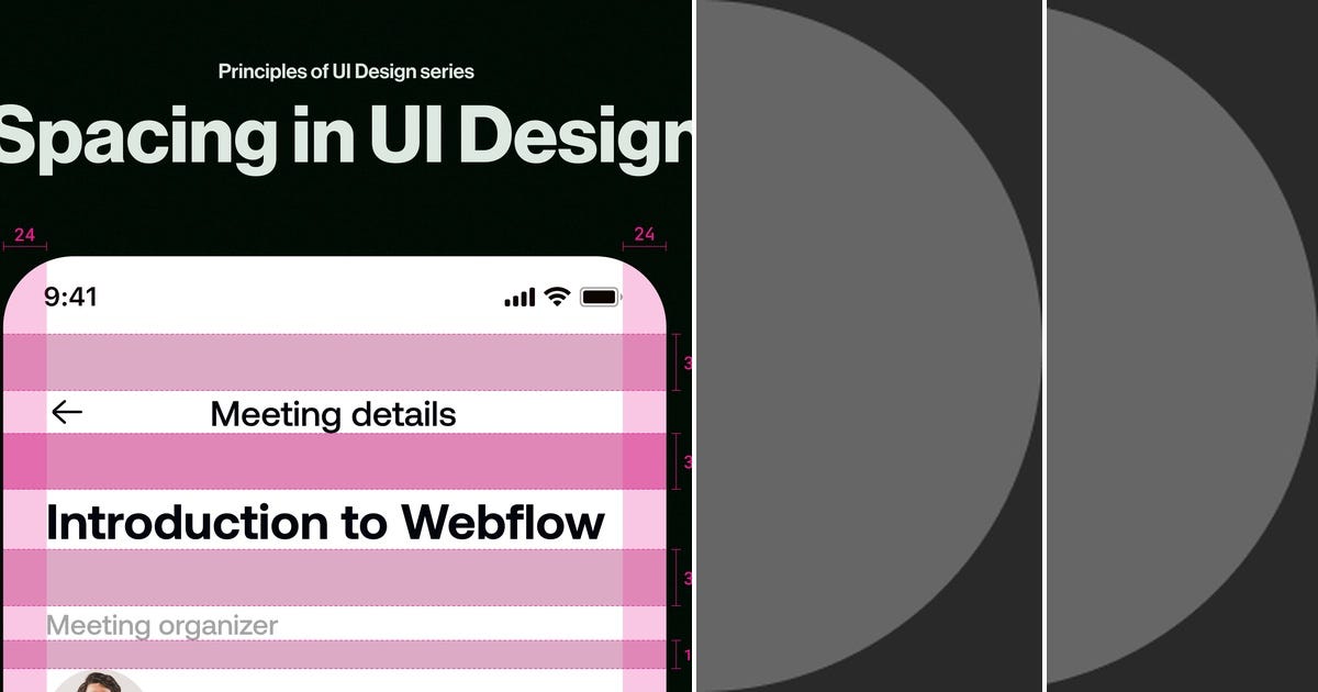List: Spacing - UI Designs | Curated by Stuart Neiman | Medium
