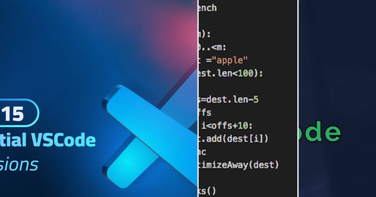 List: VSCode | Curated by Francesco Nardini | Medium