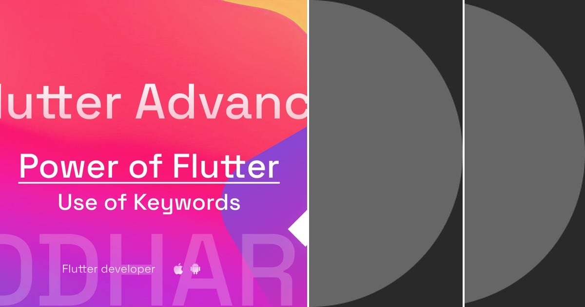 List: Flutter | Curated by Jabeed Ahamad | Medium