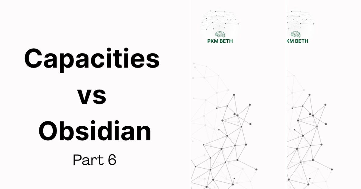 List: Capacities and Obsidian | Curated by Mateen Tabatabaei | Medium