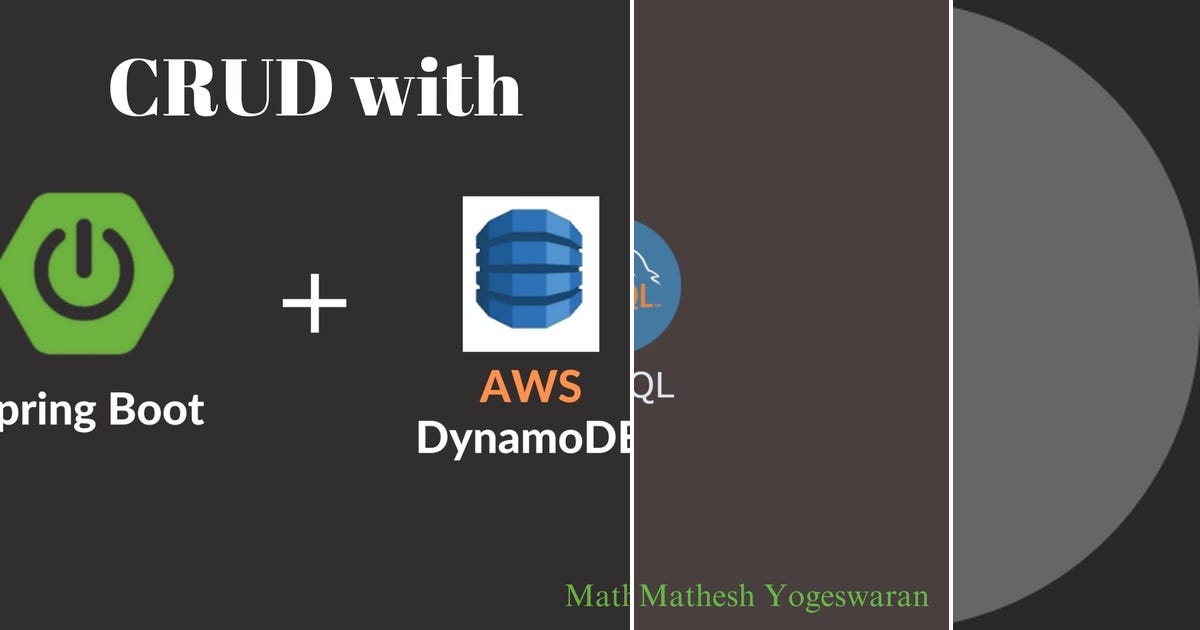 List: Spring Boot CRUD | Curated by Matheshyogeswaran | Medium