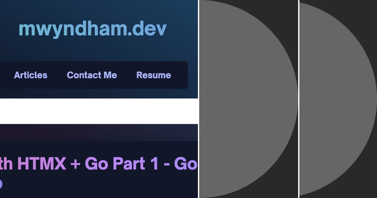 List: HTMX | Curated by Shayne Meyer | Medium