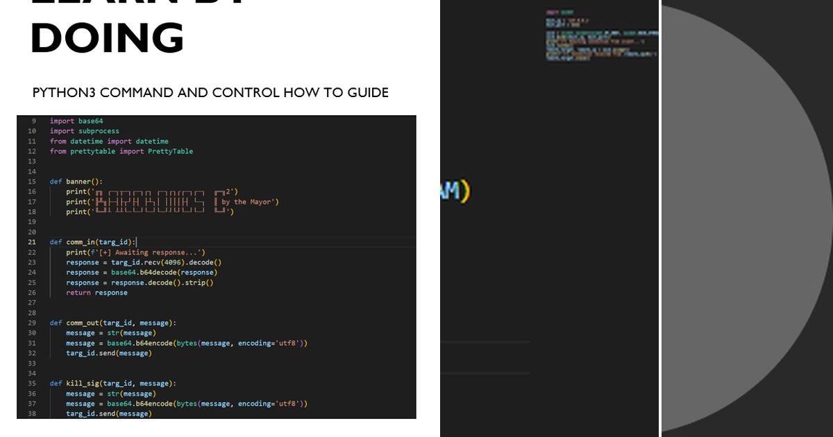 List: Python Command and Control | Curated by mhmallory | Medium