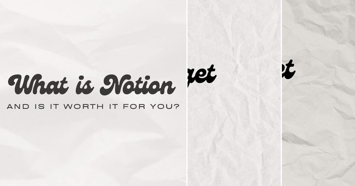 List: Notion | Curated by Katelyn Barone | Medium
