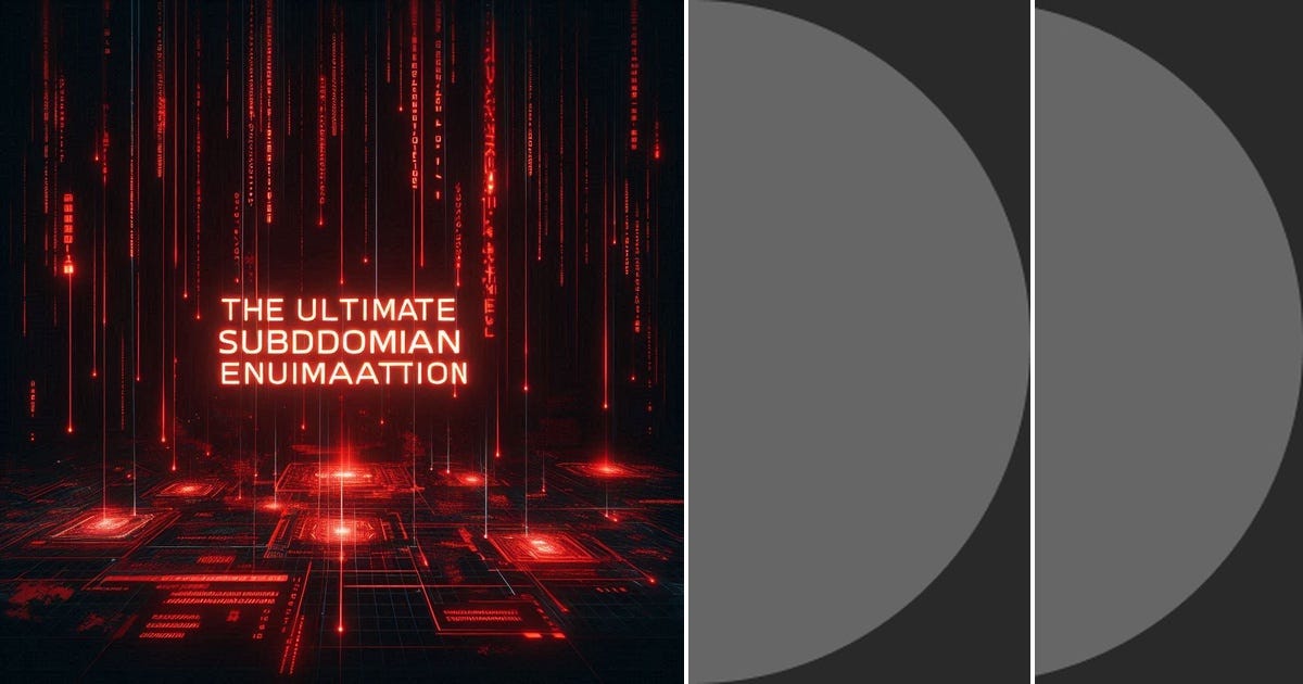 List: Subdomain Enumeration | Curated by Enricoporcu | Medium