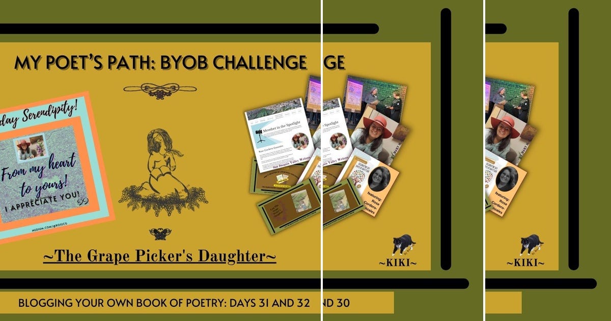 List: My Poet’s Path: Blog Your Own Book: BYOB Challenge Part 1 ...