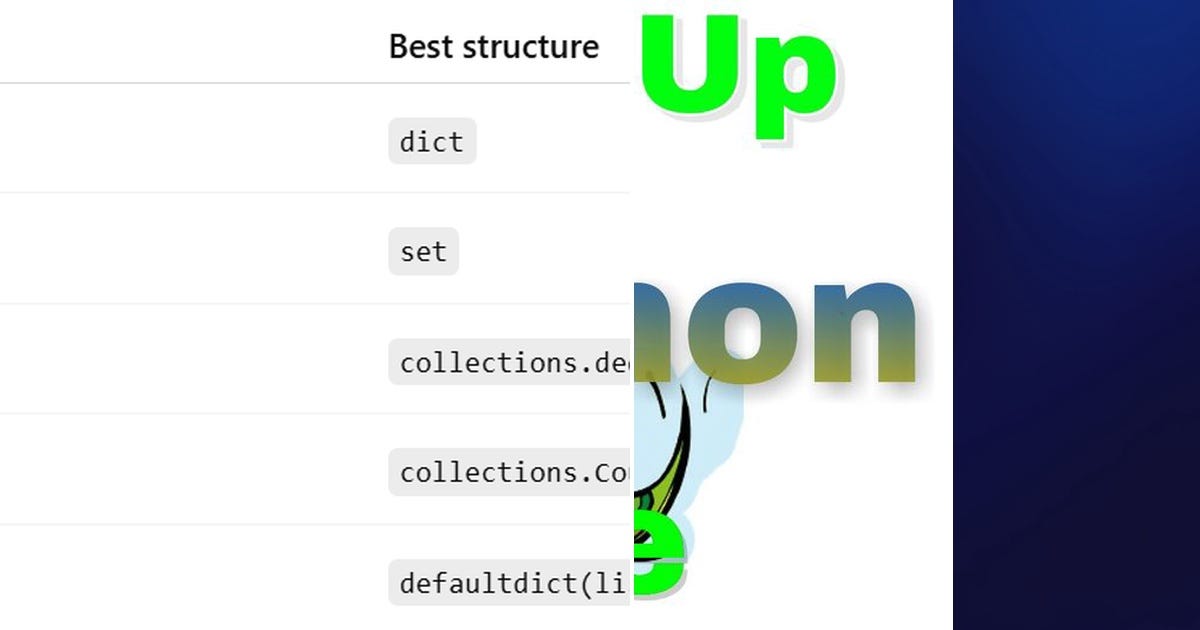 List: Optimise python code | Curated by Philip Efem | Medium