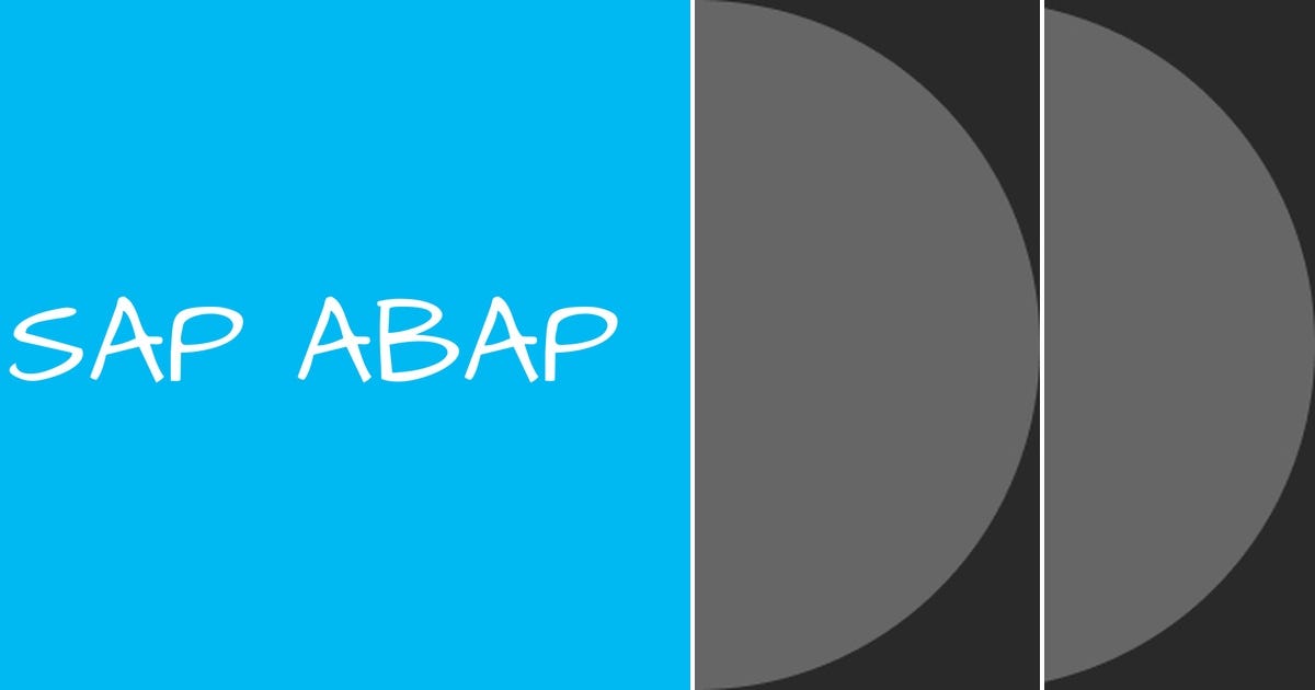 List: SAP ABAP | Curated by Abinash Pati | Medium