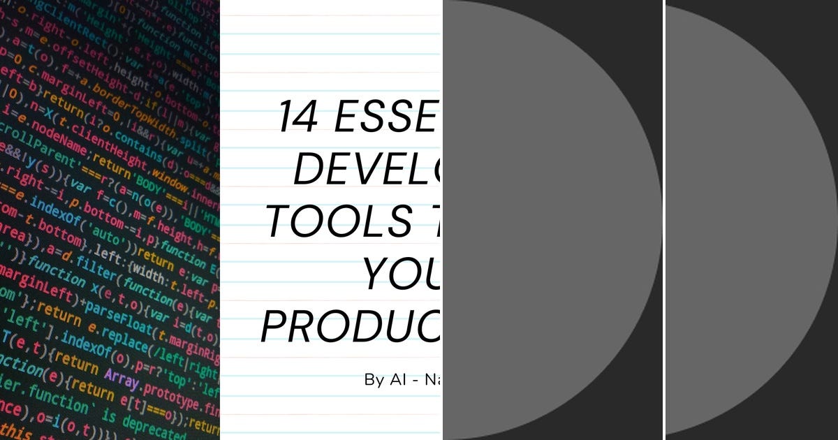 List: Tools | Curated by Steven Harries | Medium