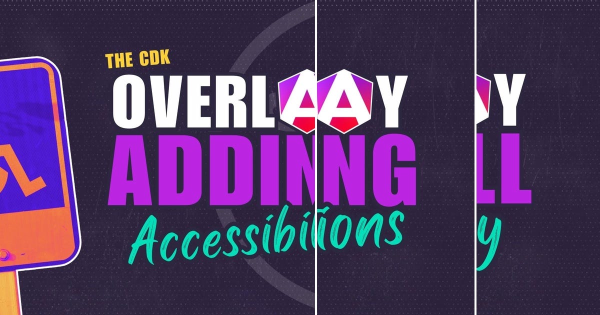 List The Angular Cdk Overlay Curated By Brian Treese Medium