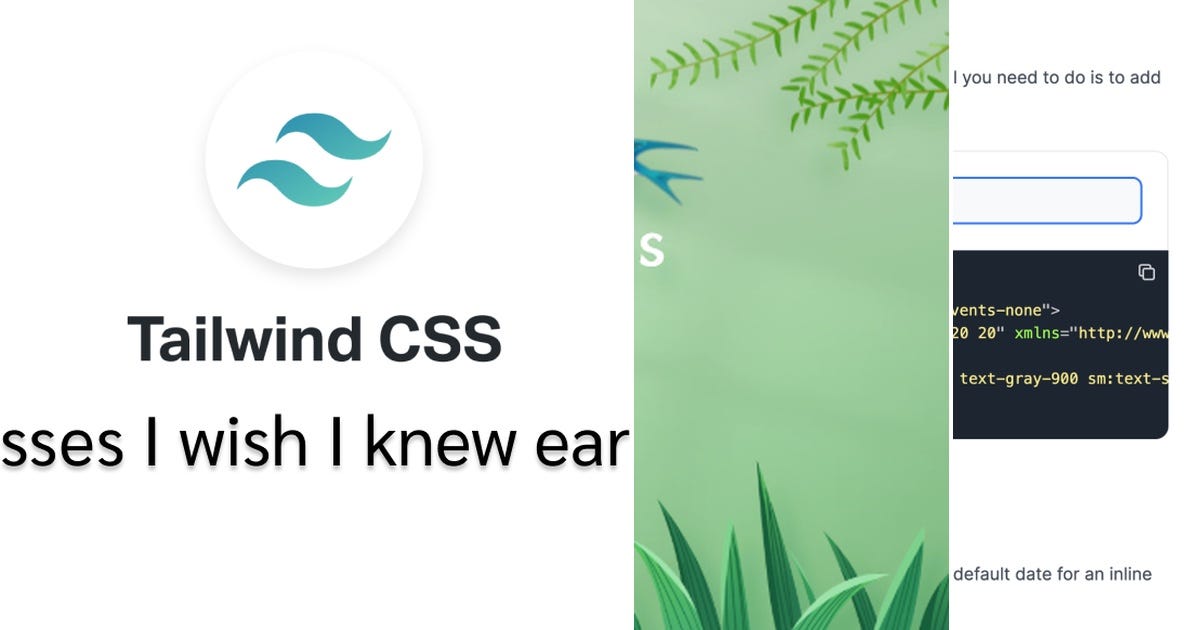 List: TailwindCSS | Curated by Vyacheslav Maron | Medium
